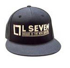 L7 Logo and Tag Line Fitted Cap – L-Seven Clothing